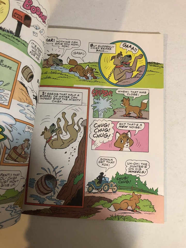 The Fox And The Hound Vintage Coloring Book Ephemera | eBay