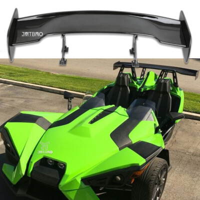 57" Glossy Black Rear Trunk Spoilers Racing Wing GT Style For Polaris ...