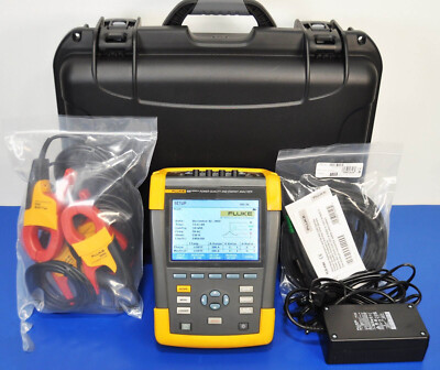 For Fluke 435-II Power Quality&Energy Analyzer NIST Calibrated PQA 435 ...