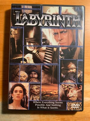 Labyrinth (DVD, 1986) Widescreen Edition David Bowie Jennifer Connelly ...