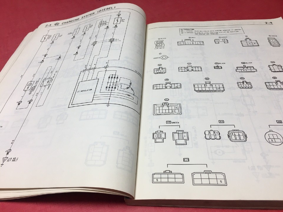 Toyota Cressida Electrical Diagram (Series MX7, GX71, LX7, RX70) | eBay UK