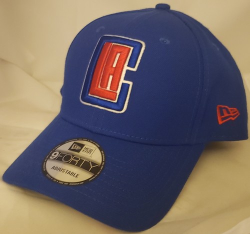 NWT NEW ERA Los Angeles CLIPPERS LA blue 9FORTY adjustable cap hat nba ...