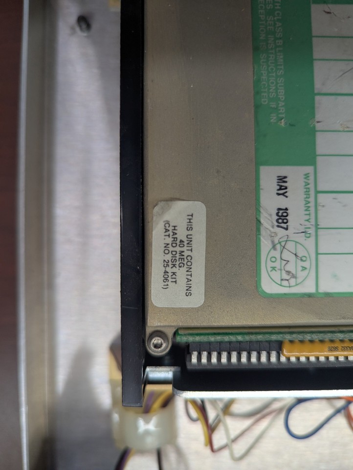 Radio Shack / TRS-80 / Tandy Fifteen Meg Hard Disk With 44M MICROSCIENCE HH-1050 | eBay