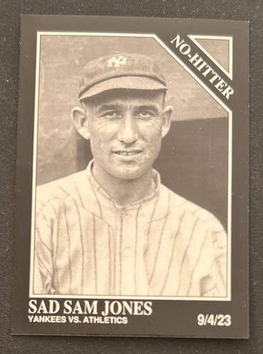1992 The Sporting News Conlon Collection Sad Sam Jones Card #356 ...