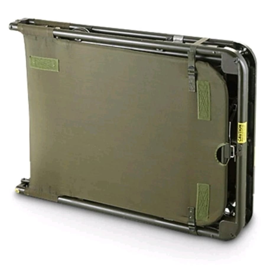 New Military Adjustable Folding Field Hospital Bed Cot | eBay