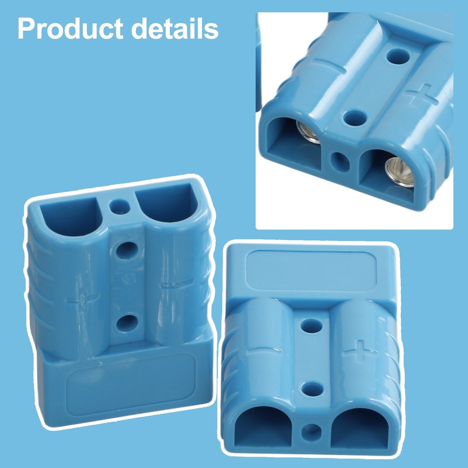 High Current 50A DC Power Tool Connectors Silver Plated Copper ...