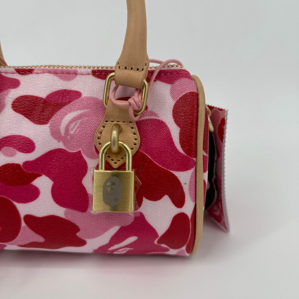 BAPE Pink Camo Mini Shoulder Bag LIVE | eBay