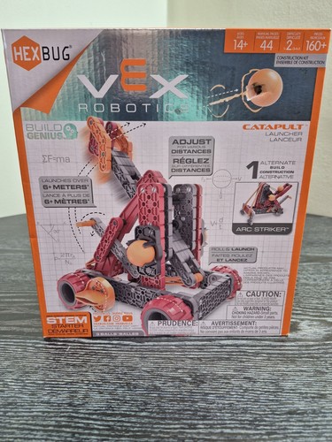 Hexbug VEX Robotics Catapult Launcher STEM Kit 160+ PCS New Damaged Box ...