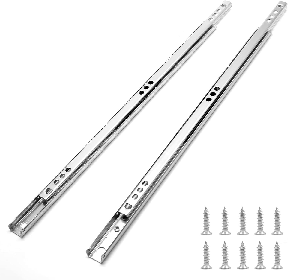 12 Inch Drawer Slides, Metal Drawer Slide Small Drawer Rails Ball ...