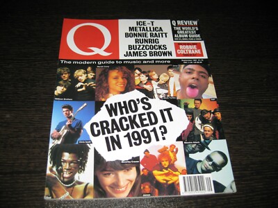 Q MAGAZINE MAGAZINE ICE-T METALLICA BONNIE RAITT JAMES MARRON N° 60 ...