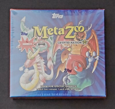 2021 Topps MetaZoo Cryptid Nation: Series 0 30 Card Box Sealed NIB | eBay