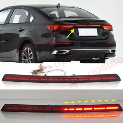 For Kia Forte 2019-2023 GTstyle LED Rear Trunk Brake Light Bar Strip ...