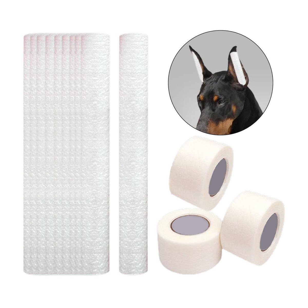 Dog Ear Tape Practical Dog Ear Stand Stickers Breathable Ear