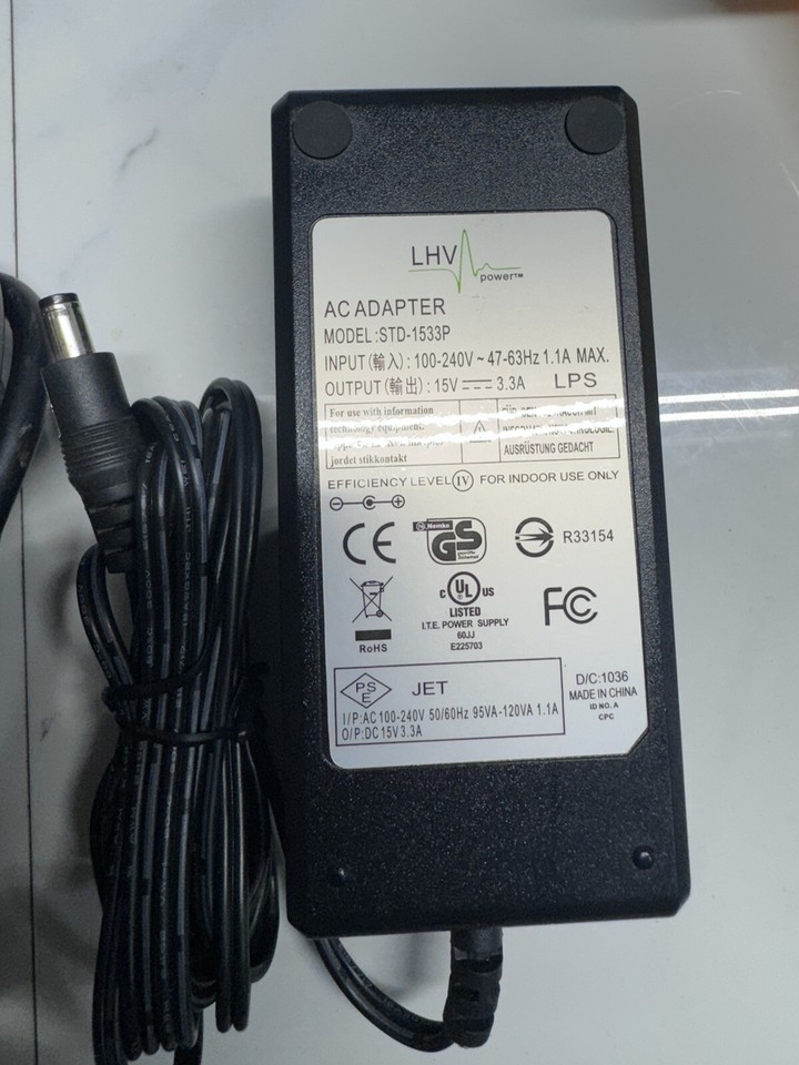 AC Adapter for Tech STD-1533P Charger Switching Mains | eBay