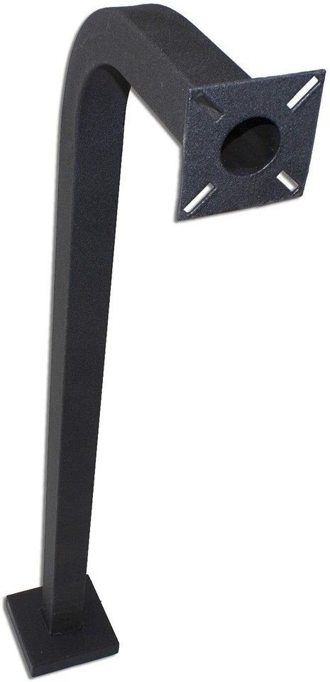 Gooseneck Stand - Keypad Pedestal - Pad Mount - 42" Height - White | eBay