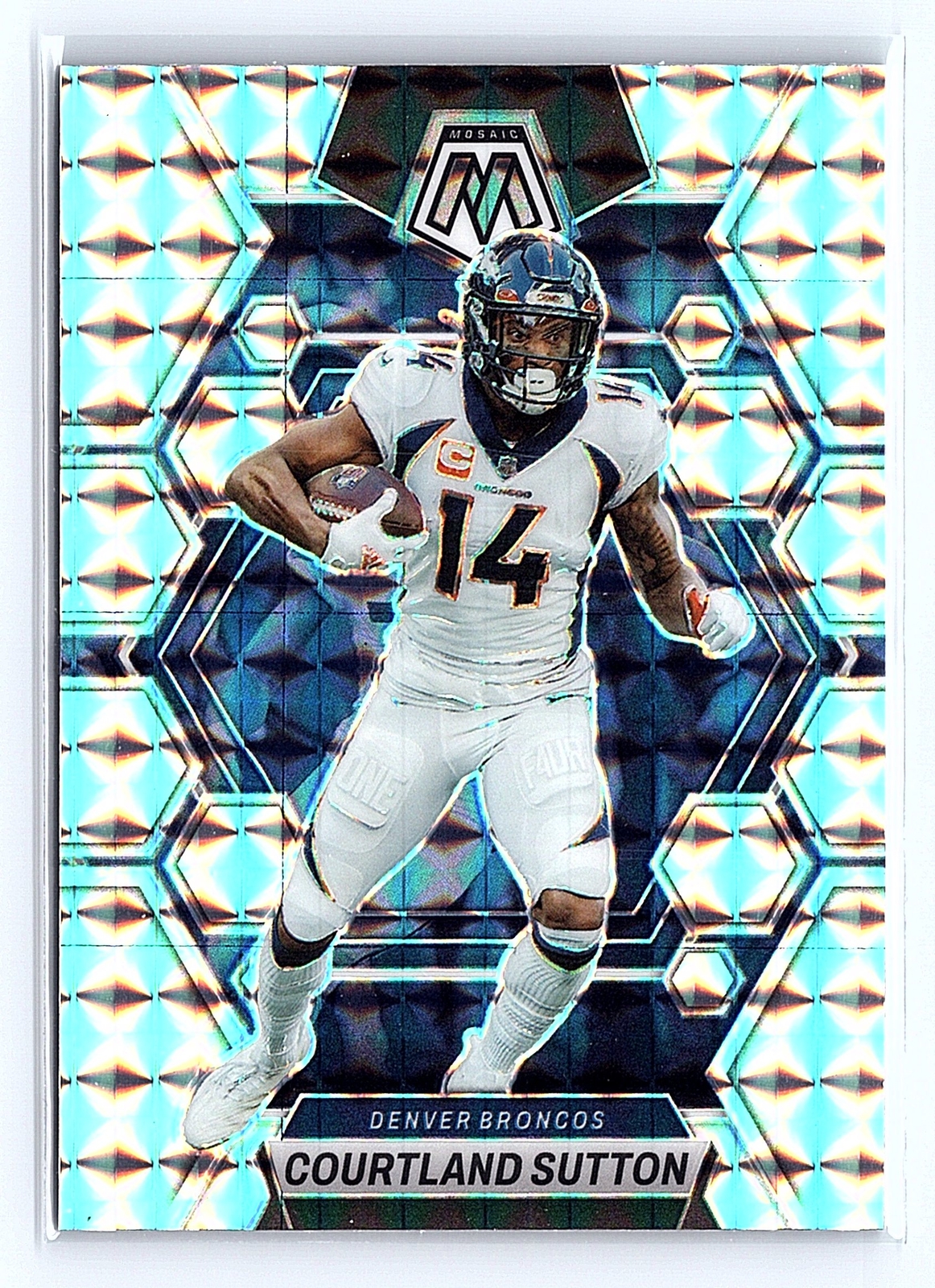 2023 Panini Mosaic Courtland Sutton Silver Prizm #67 - Denver Broncos | eBay