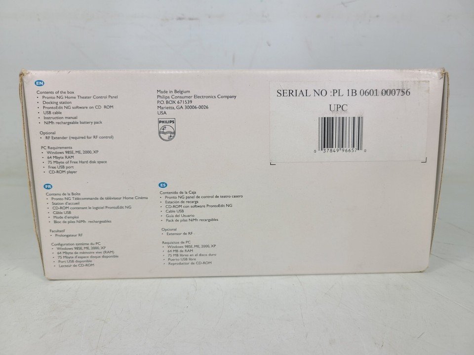 Philips Pronto TSU3500 Wireless Touch Screen Remote Control (TESTED) | eBay