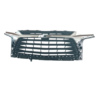 Front Bumper Grille For 2019-2022 Chevrolet Blazer Black&Chrome ...