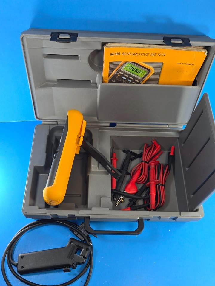 Fluke 88 Automotive Meter Multimeter with RPM and accessories | eBay