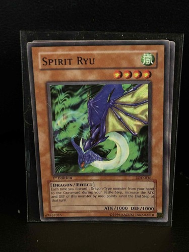 Spirit Ryu - LOD-036 - Common - 1st Edition Legacy of Darkness Yu-Gi-Oh ...