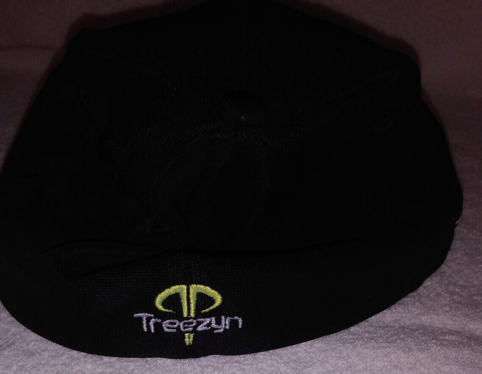 Treezyn Baseball Cap Hat Black/Yellow Logos by Zyn Apparel | eBay