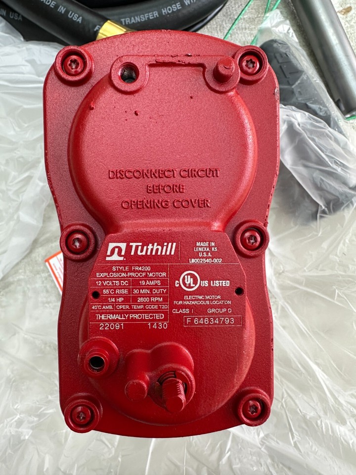 Fill-Rite FR4200H Series 75LPM 12V High-Flow Fuel Transfer Pump FR4210H ...