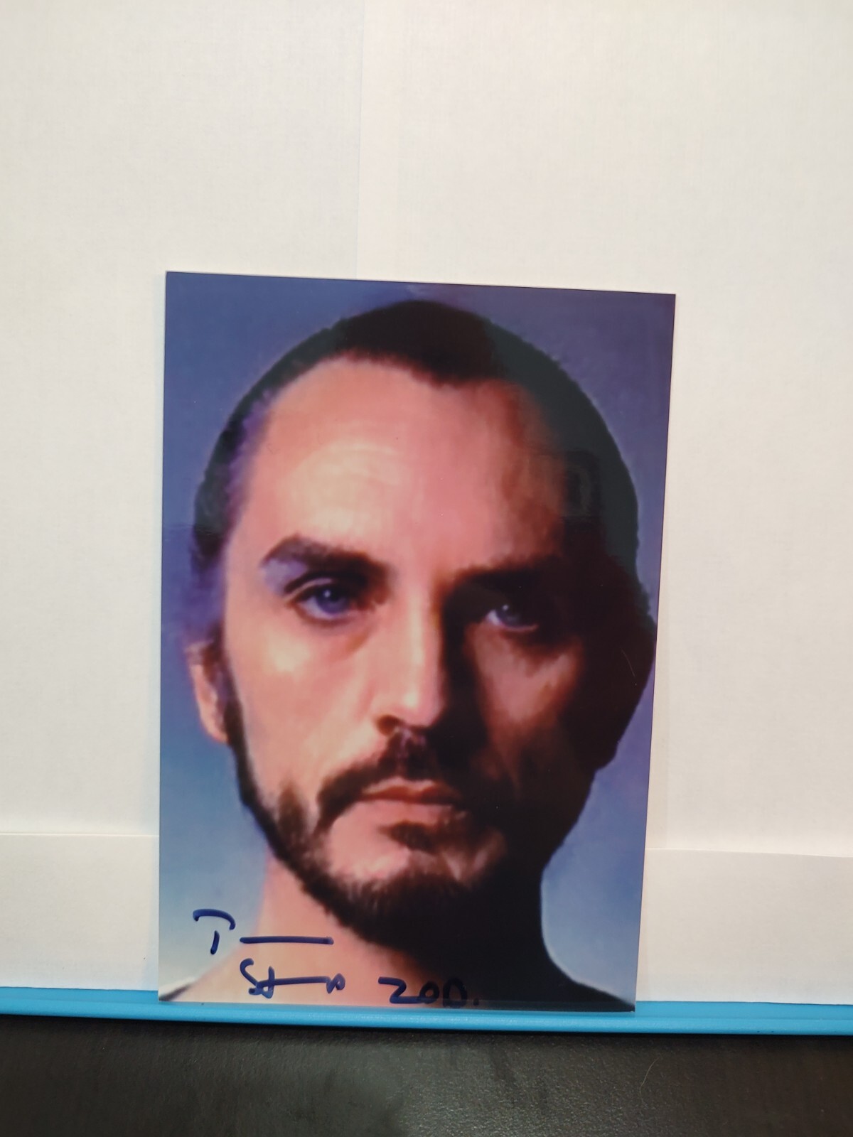Terence Stamp AUTO AUTOGRAPHED SIGNED 3x5 photo Limey Superman General ...