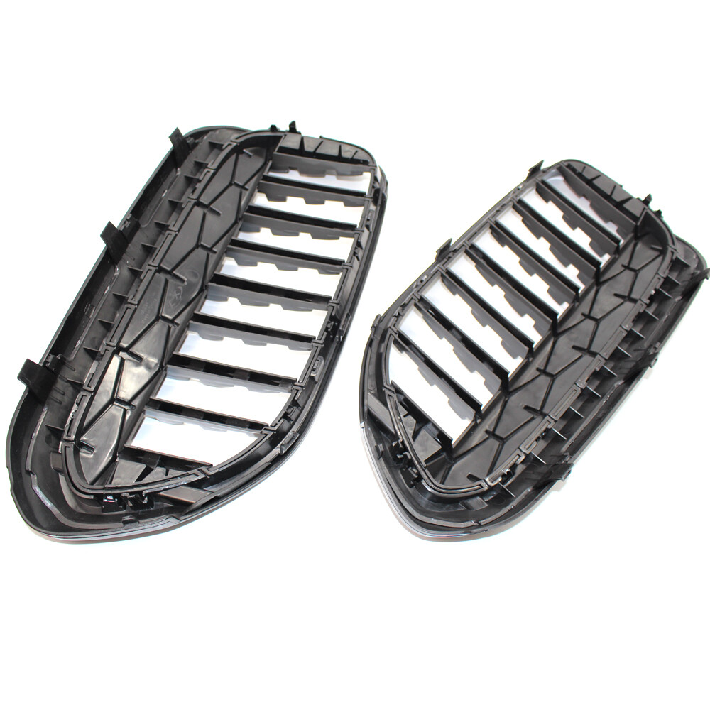 For G30 G38 5 Series 535i 525i 2017-19 Diamond Black Chrome Kindey ...