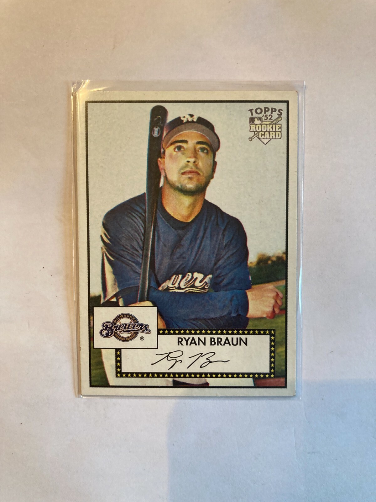 2007 Topps 52 Ryan Braun Rookie Card Brewers | eBay