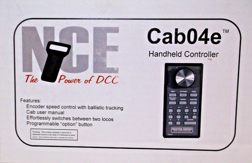 NCE cab O4e handheld controller in original box (lot 1067) | eBay