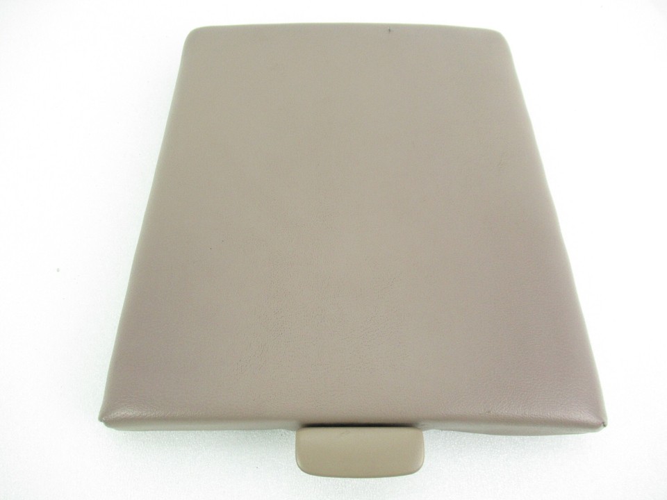 FORD F150 F-150 CENTER CONSOLE JUMP SEAT ARM REST 11" x 13" TAN LEATHER ...