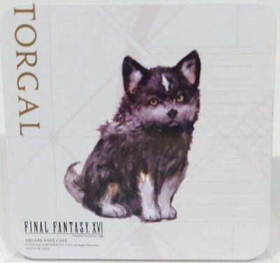 Final Fantasy XVI Square Enix Cafe Original Coaster Torgal Puppy FF16 ...