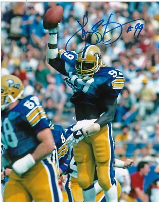 HUGH GREEN PITTSBURGH PANTHERS ACTION SIGNED 8X10 | eBay