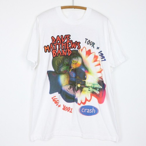 Dave Matthews Band Crash Tour 1997 White All Size Shirt AH1074 | eBay
