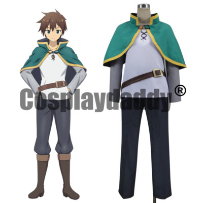 IN STOCK KonoSuba Billionaire Adventurer Satou Kazuma Outfit Cosplay ...