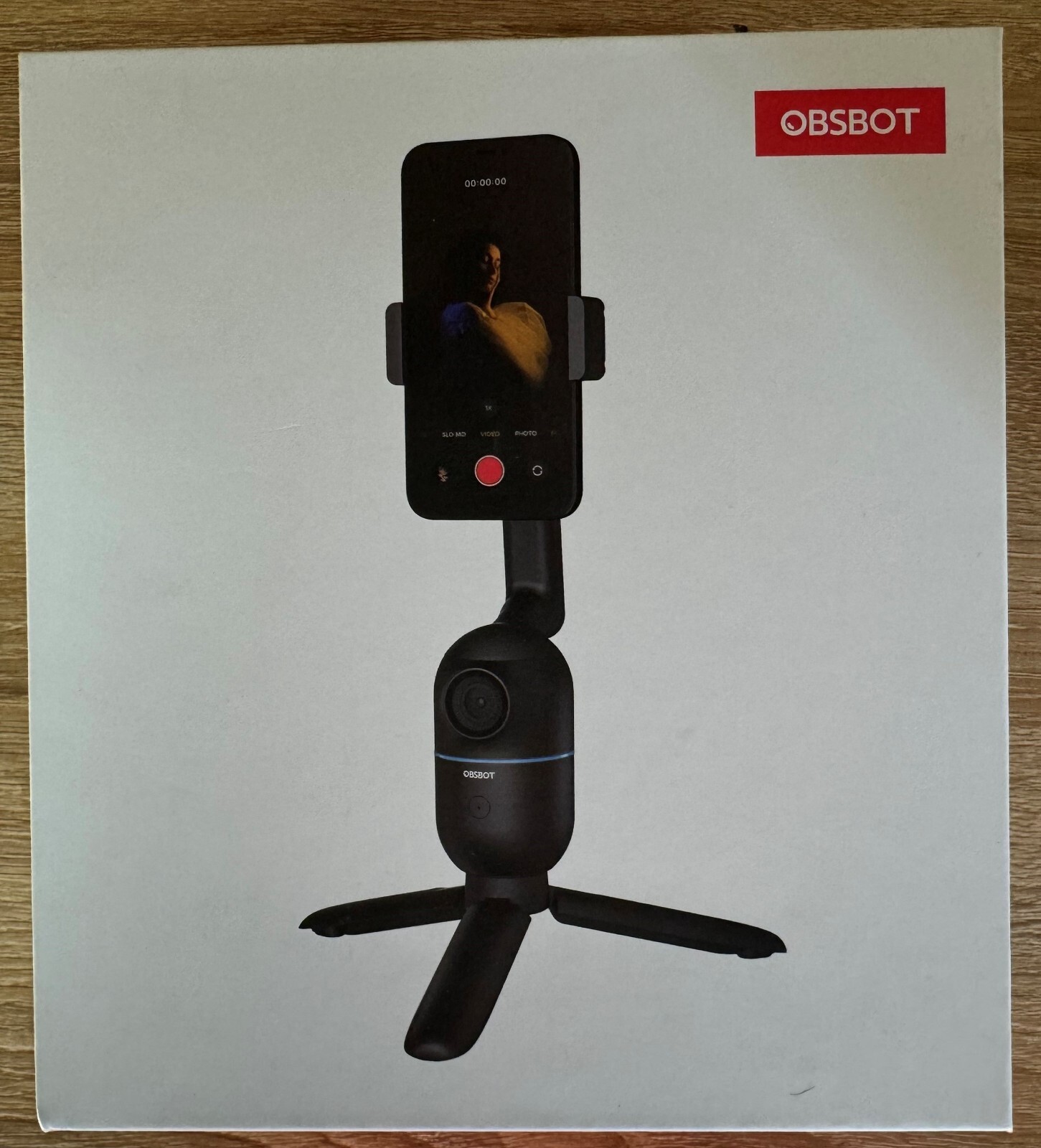 OBSBOT Me AI-Powered Tracking Tripod, AI Tracking Auto Frame & Gesture ...