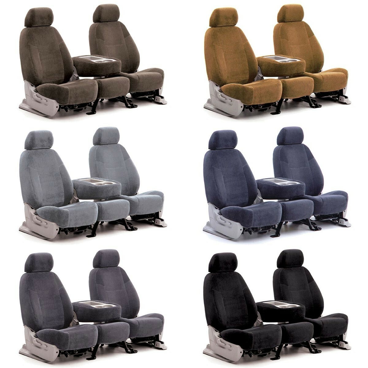 Coverking Velour Custom Seat Covers for Toyota Tundra | eBay