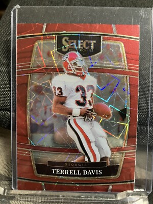 Terrell Davis, 2022 Panini- Select Draft # 57, Parallel/ Holo, MINT | eBay