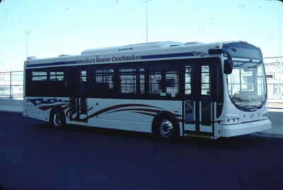 America's Master Coachbuilder bus Kodachrome Original Kodak Slide | eBay