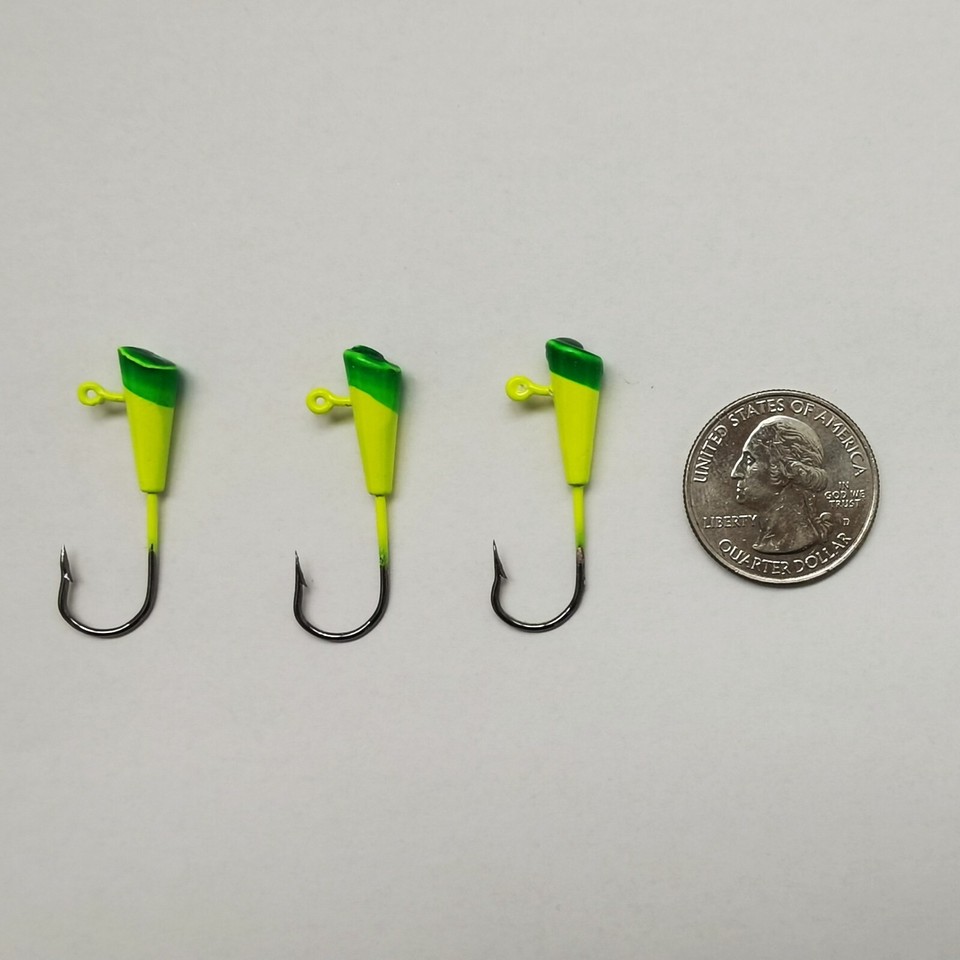 50 NEW Painted Shad Dart - 1/8 oz, 1/16 oz, 3 Color option, Shad Lure ...