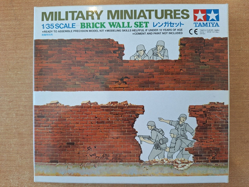 1/35 Scale TAMIYA BRICK WALL SET Item #35028 | eBay