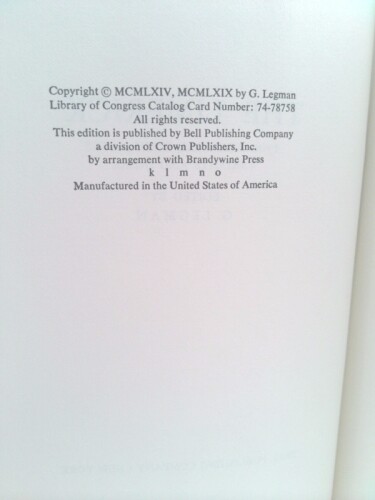 The Limerick 1700 Examples, Withnotes Variants and Index by G. Ed ...