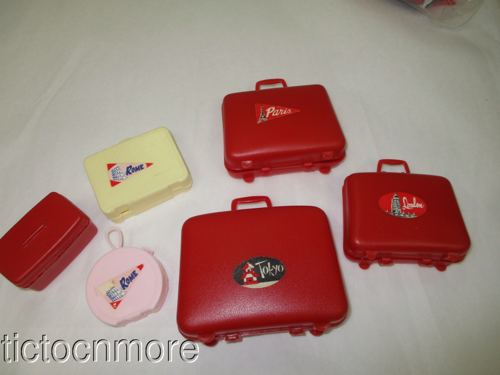 VINTAGE USA MADE LUGGAGE CLONE DOLL PREMIER FABLU BARBIE TRESSY MISS 17 ...