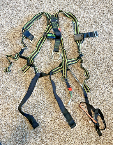 Miller Dura Flex Full Body Safety Harness With Miller Relief Step ...