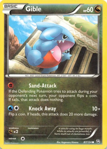 Gible (87) Common Dragons Exalted 87/124 LP | eBay UK