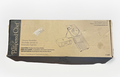 NEW Pampered Chef Ultimate Mandoline 1109 Slicer Shredder Food ...