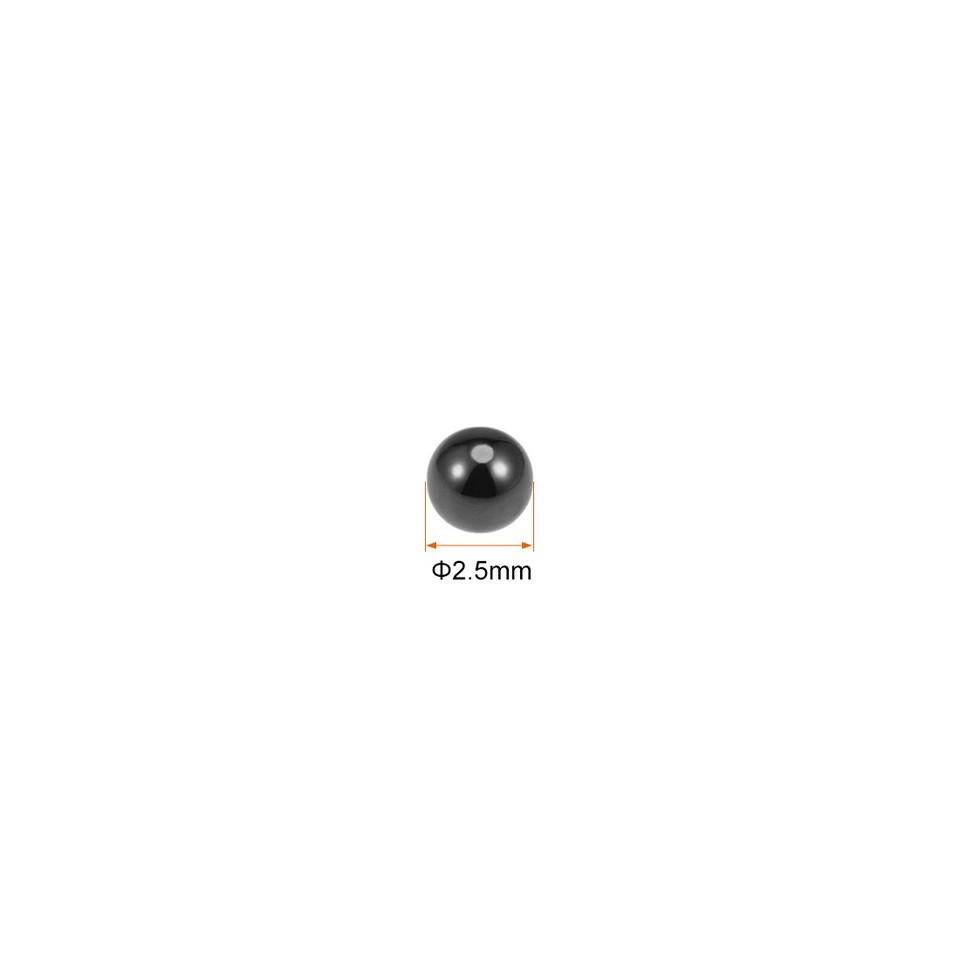2.5mm Ceramic Bearing Balls Si3N4 Silicon Nitride Ball G5 Precision ...