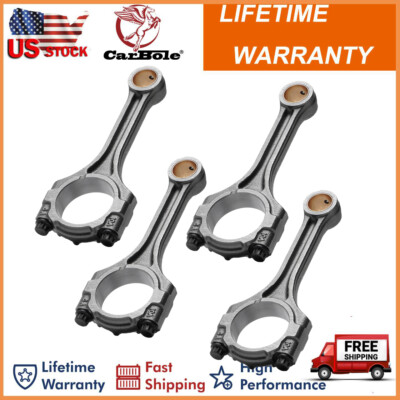 For Hyundai Veloster Kia Forte Soul 1.6L Turbo Engine 4Pcs Conn Rods ...