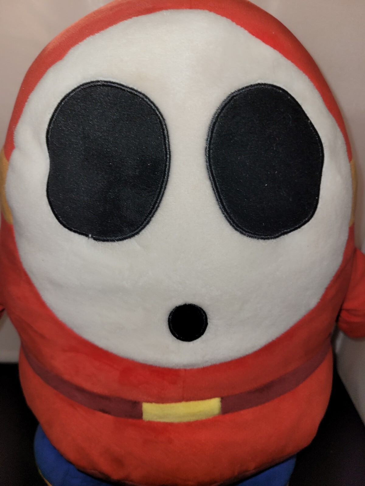 Nintendo Super Mario Bros 15 inches SHY GUY Stuffed Plush | eBay