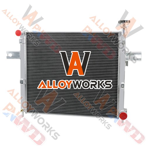 3 Row Aluminum Radiator For 1999-2005 JEEP GRAND CHEROKEE LIMITED WJ WG ...